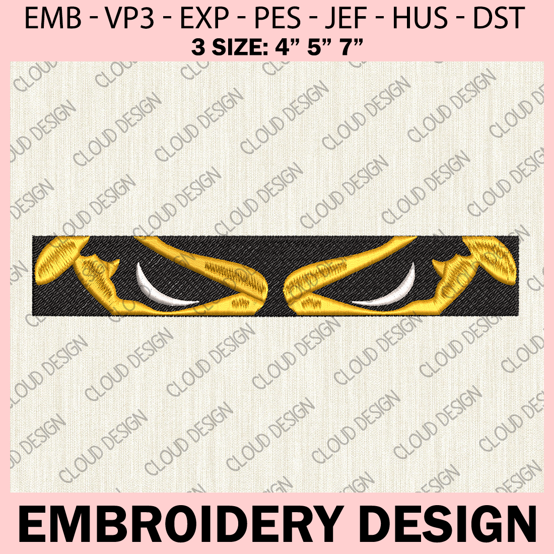 Kennesaw State Owls Eyes Machine Embroidery Pattern, NCAA Em - Inspire ...
