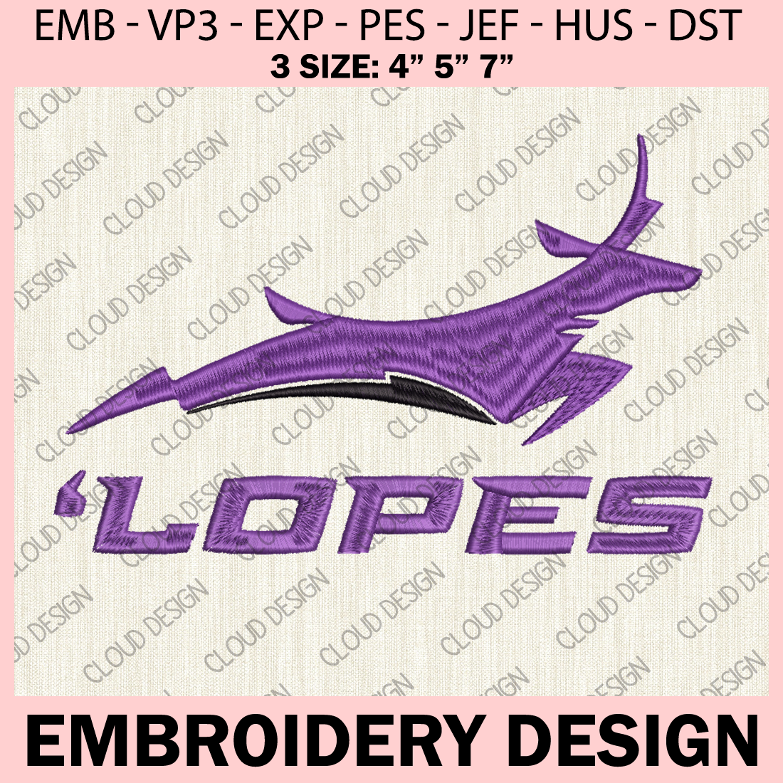 Grand Canyon Lopes Team Logo Embroidery Design, Grand Canyon | Inspire ...