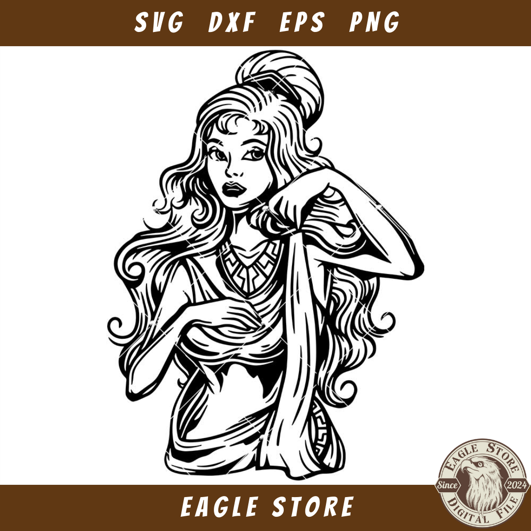 Beautiful Woman Svg, Goddess Svg, Women Empowerment Svg | Inspire Uplift