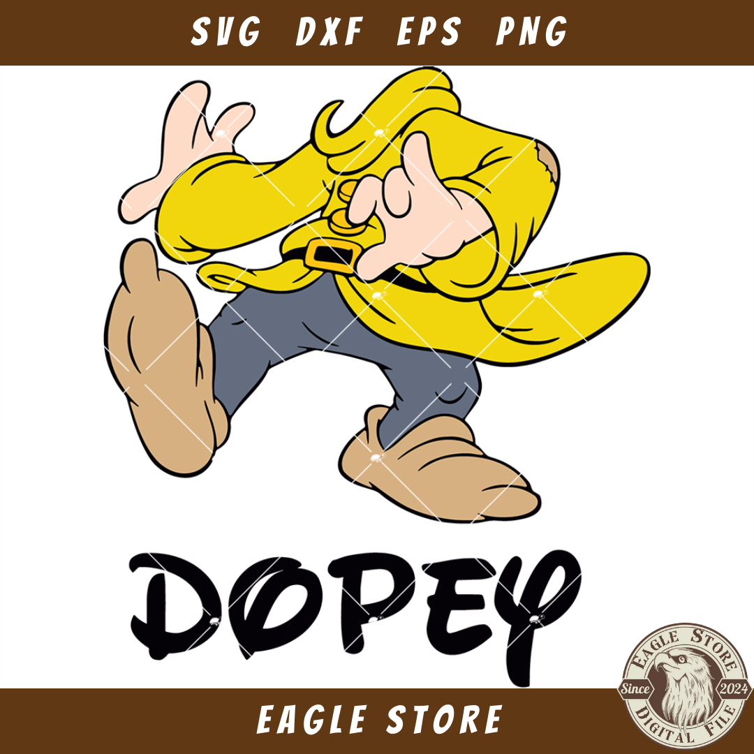 Costume Dopey Dwarf Svg, Dopey Dwarf Svg, Vacay Mode Svg | Inspire Uplift