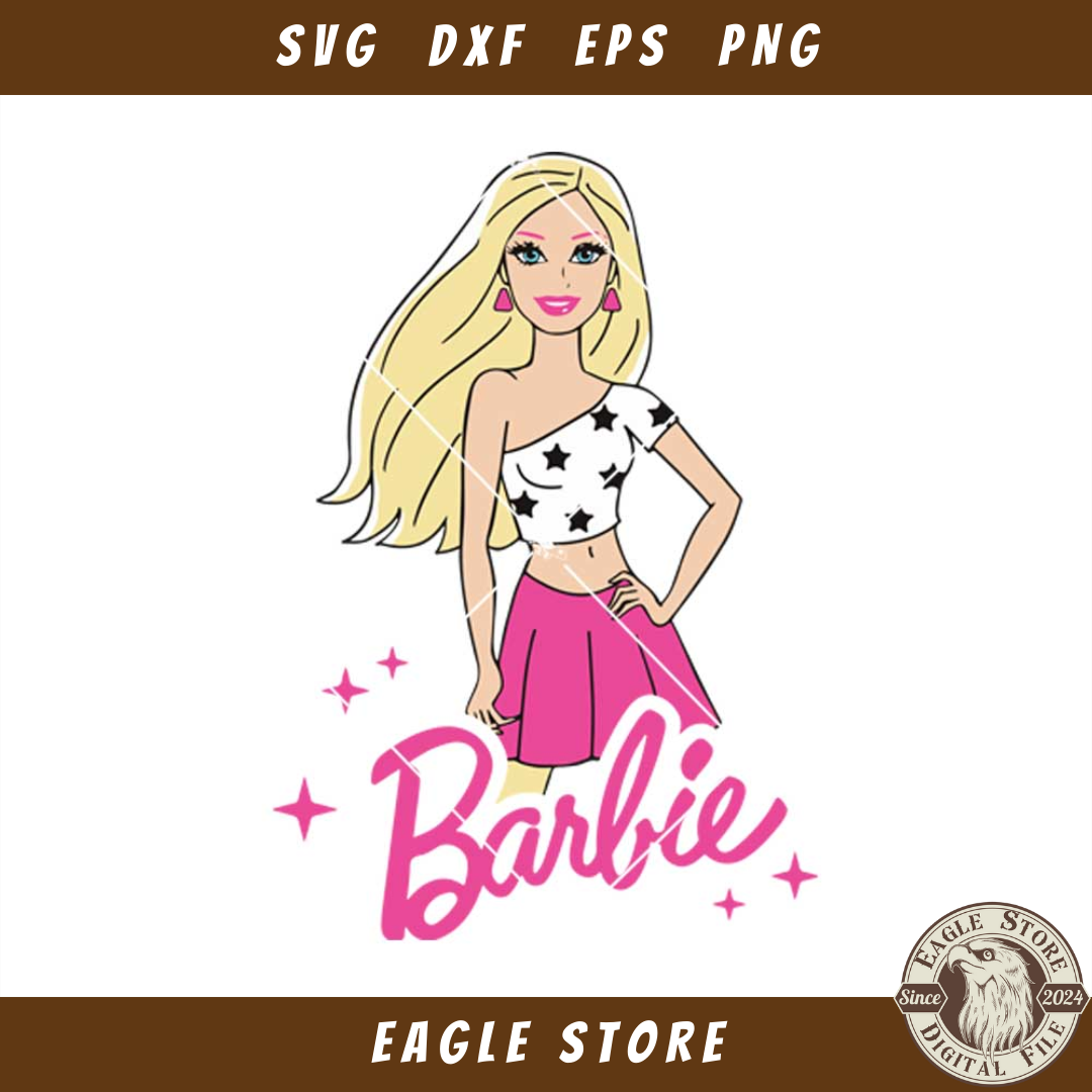 Barbie Cute Svg, Barbie Svg, Disney Svg, Cartoon Svg | Inspire Uplift