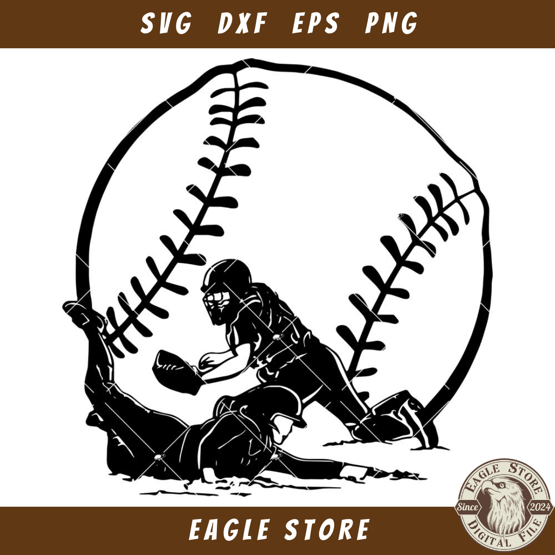 Baseball Player Svg, Baseball Glove Svg, Baseball Logo Svg - Inspire Uplift