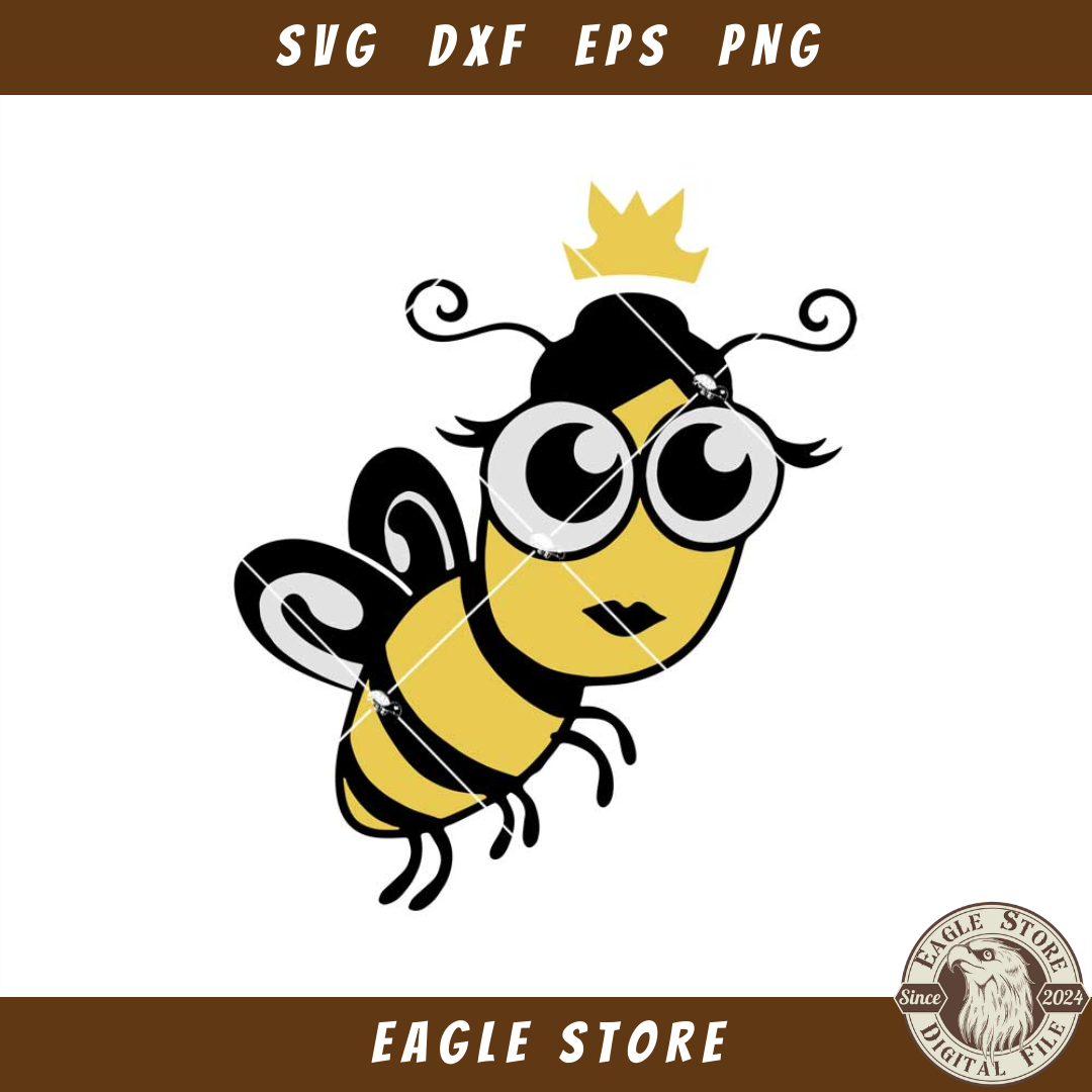 Bee Svg, Queen Bee Svg, Honey Bee Svg, Bumble Bee Svg - Inspire Uplift