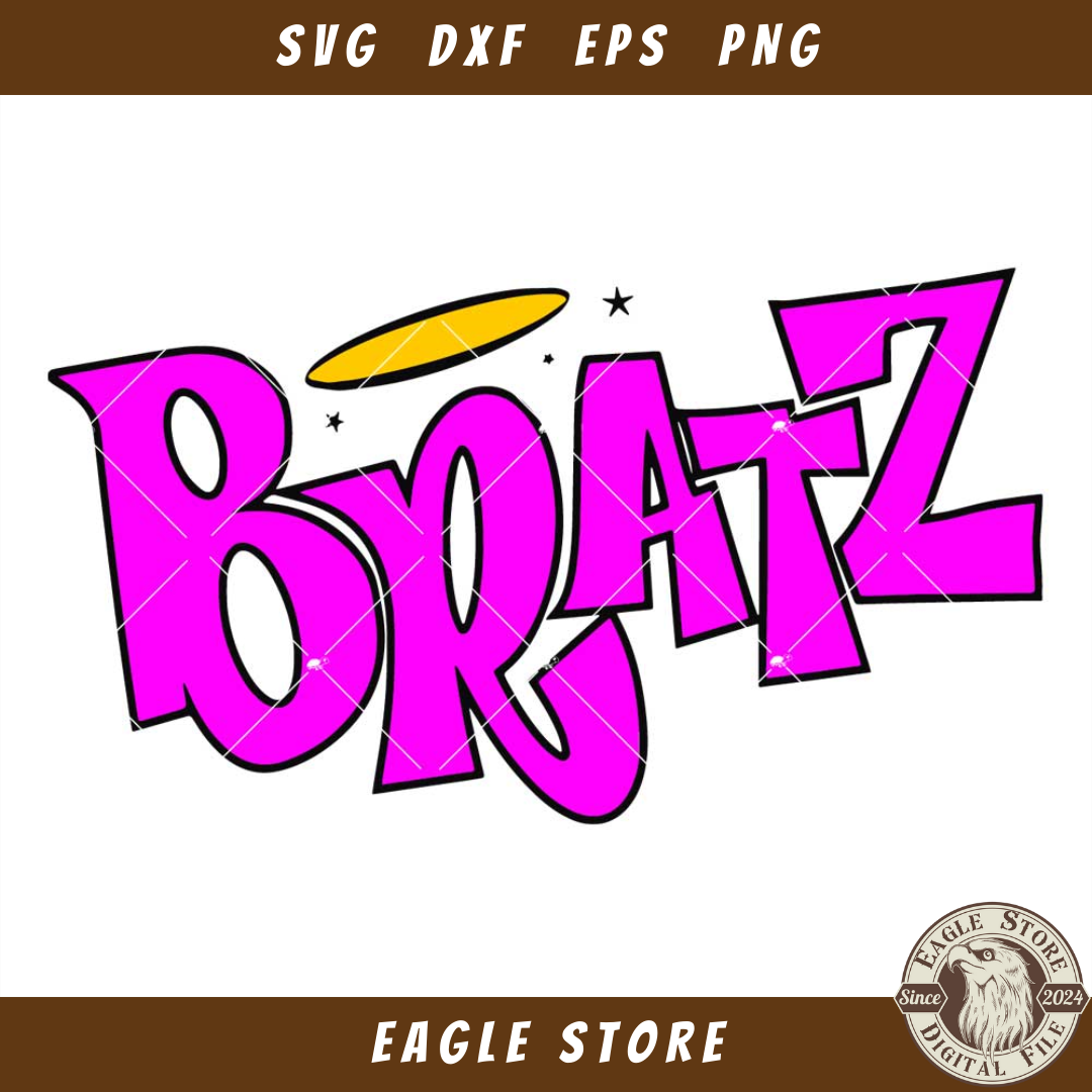 Bratz Logo Emblem Svg, Bratz Svg, Bratz Doll Svg - Inspire Uplift