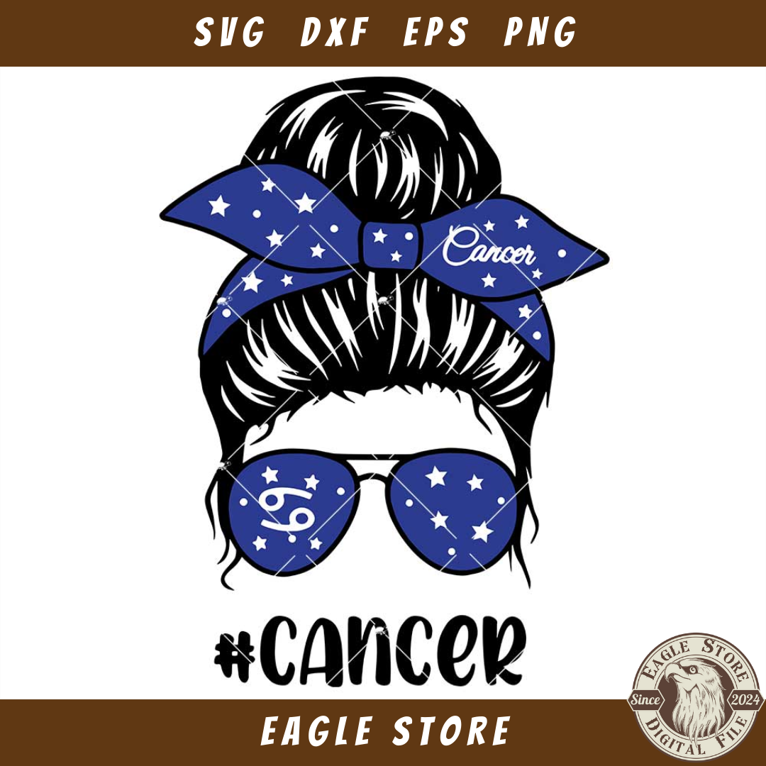 Cancer Astrology Sign Svg, Cancer Zodiac Sign Svg | Inspire Uplift