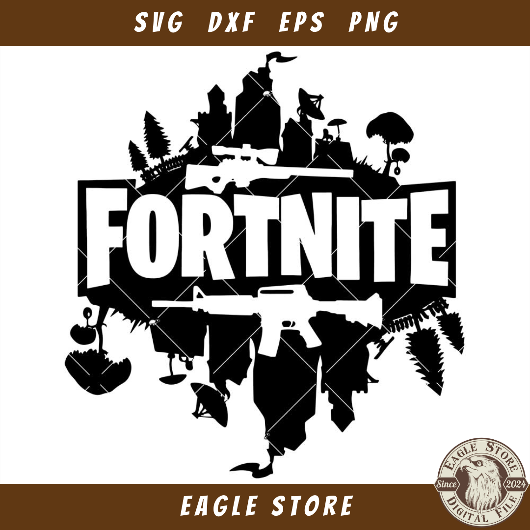 Character Fortnite Logo Svg, Fortnite Logo Svg, Fortnite Svg | Inspire ...