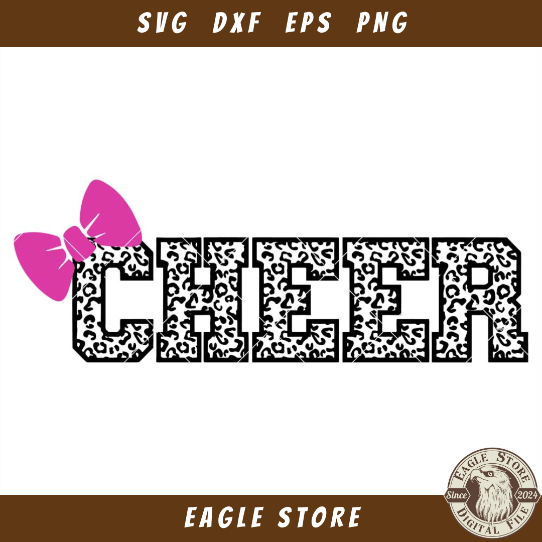 Cheerleading Girl Svg, Cheerleader Team Svg, Cheer Leopard | Inspire Uplift
