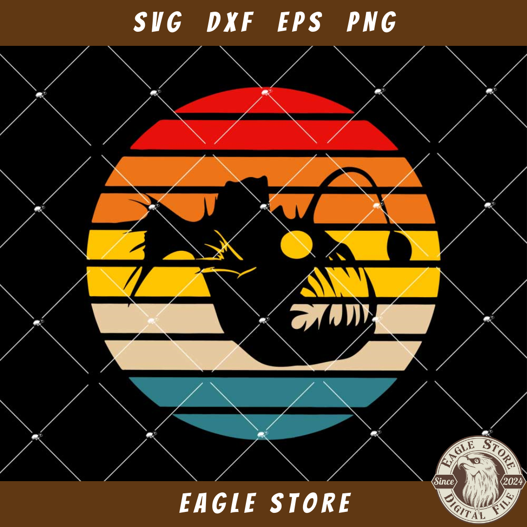 Classic fishing Svg, Glowing fish Svg, Deepwater fish Svg - Inspire Uplift