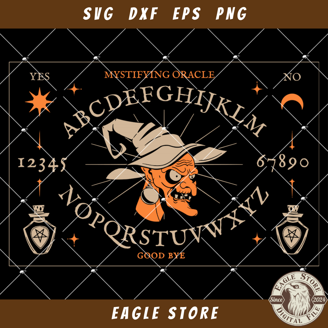 Classic Ouija Board Svg, Ouija Spirit Board Svg, Mystifying | Inspire ...
