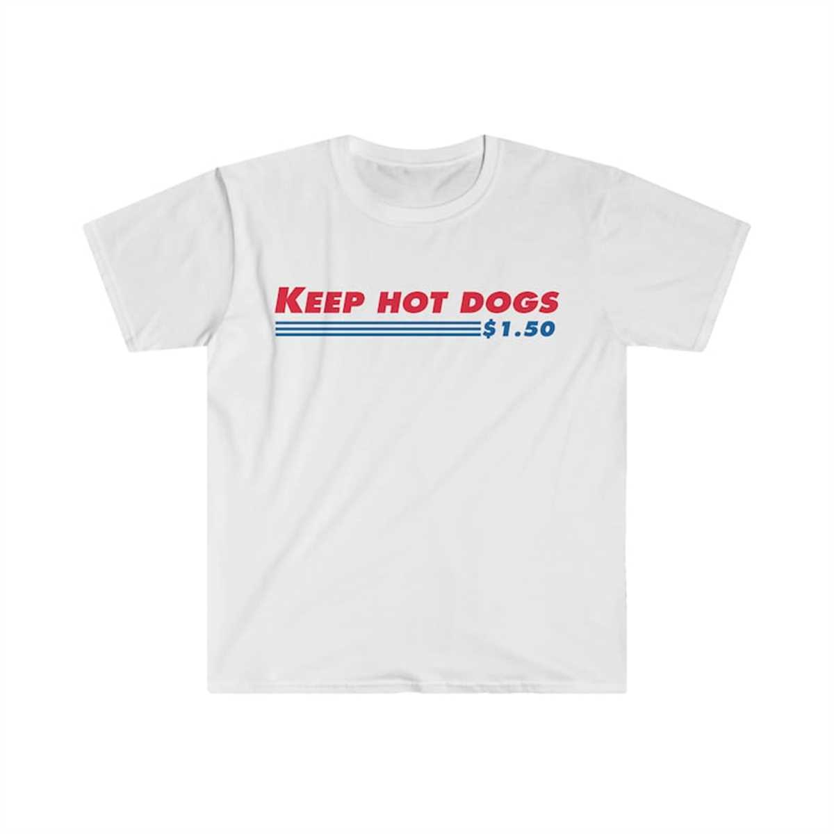 Costco Wholesale Keep Hot Dogs 150 Funny Parody T Shirt | Inspire Uplift