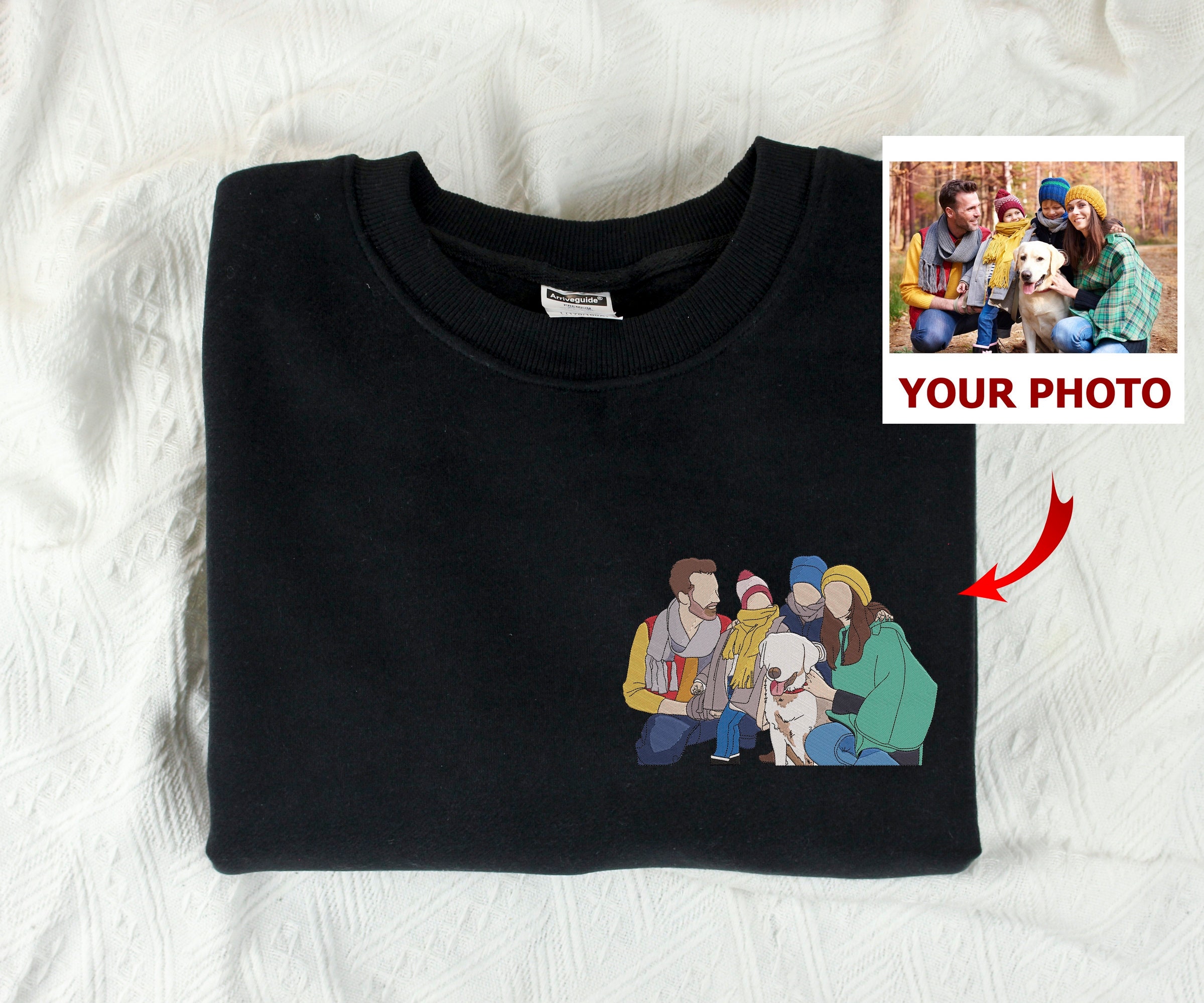 Custom Photo Sweatshirt - Inspire Uplift