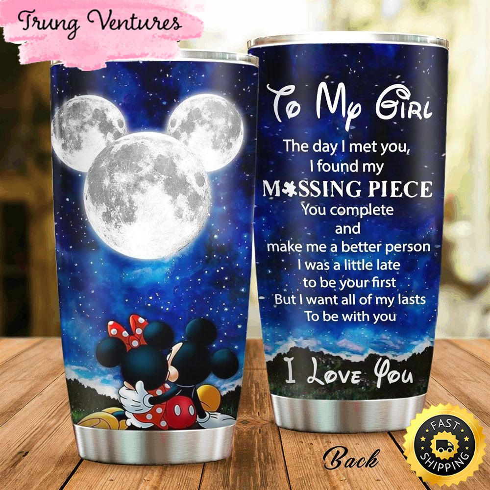 Mickey Mouse Missing Piece Disney I Love You Gift For Lover | Inspire ...