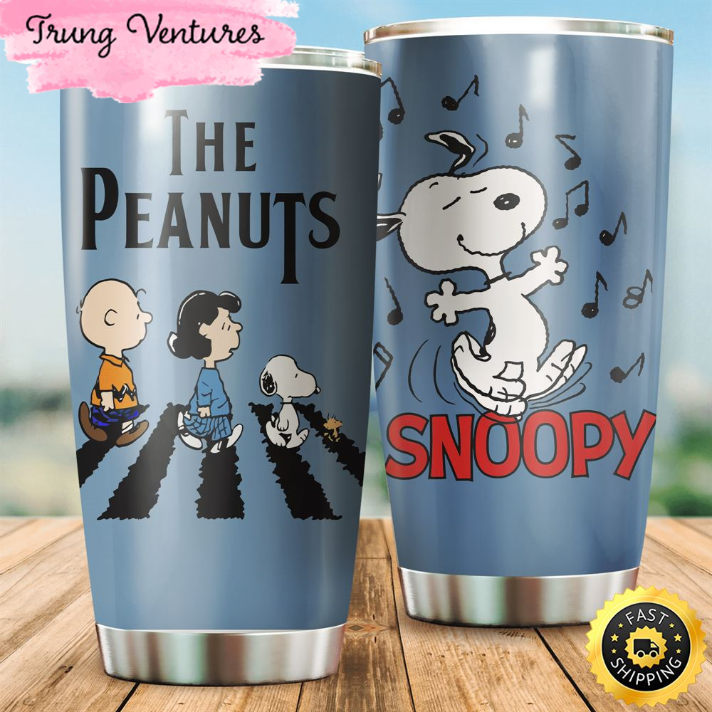 The Peanuts Snoopy And Charlie Brown Gift For Lover Travel T | Inspire ...