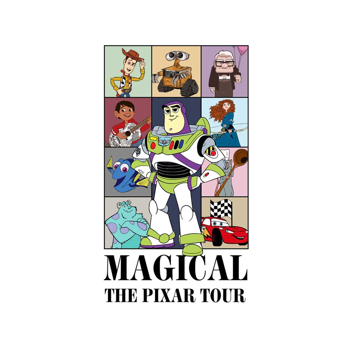 Disney Toy Story Magical The Pixar Tour PNG - Inspire Uplift