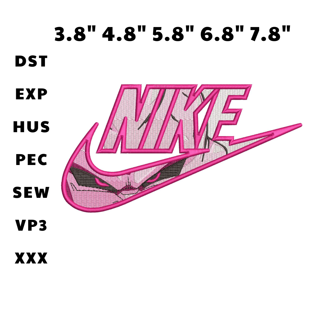 Kid Boo x Nike Embroidery Design File, Kid Boo x Nike Anime | Inspire ...