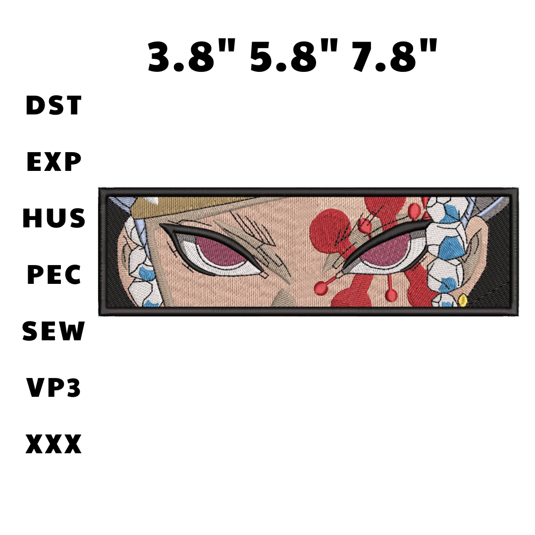 Tengen Fire Embroidery Design File, Anime Inspired Machine E | Inspire ...