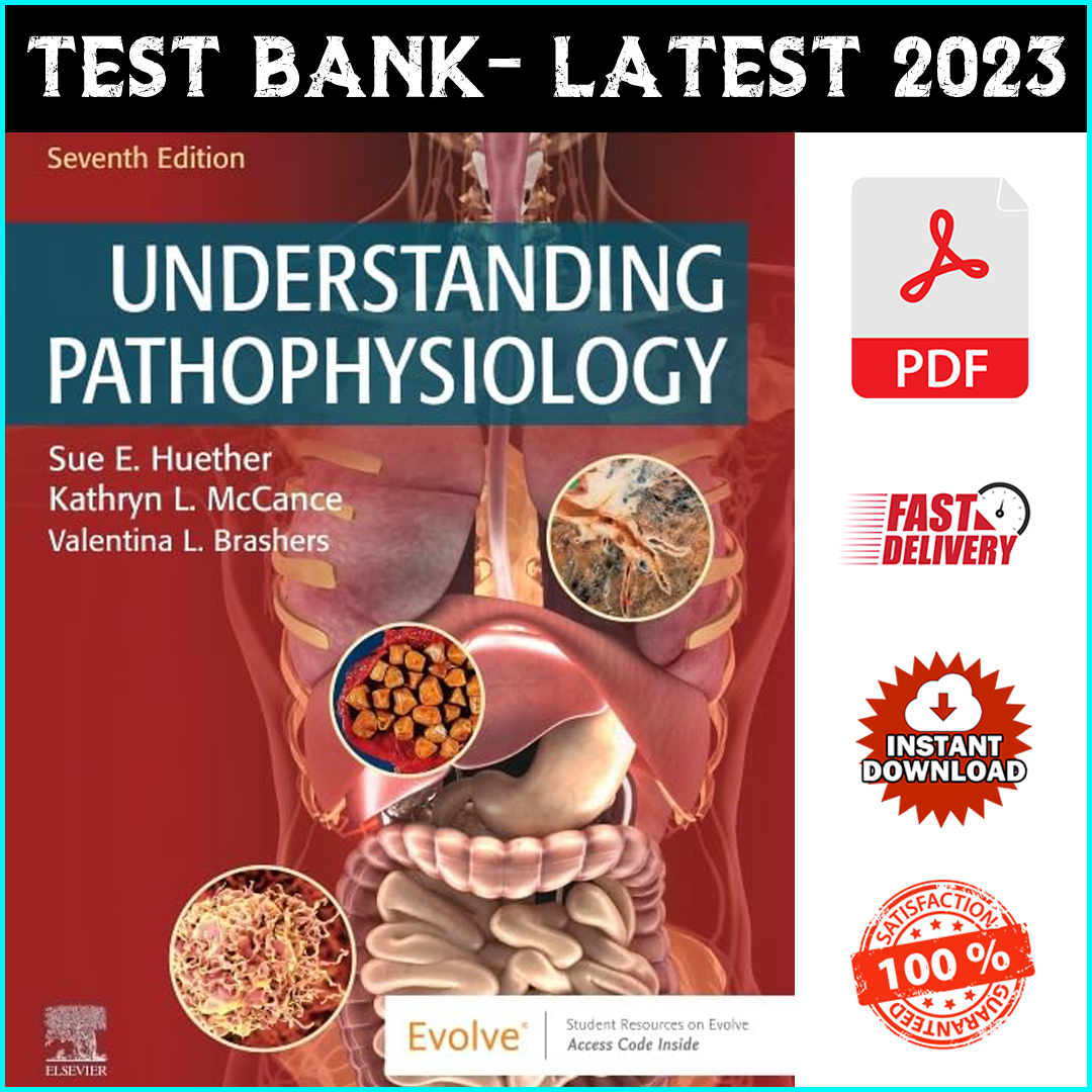 Test Bank for Understanding Pathophysiology 7th Edition | Inspire Uplift