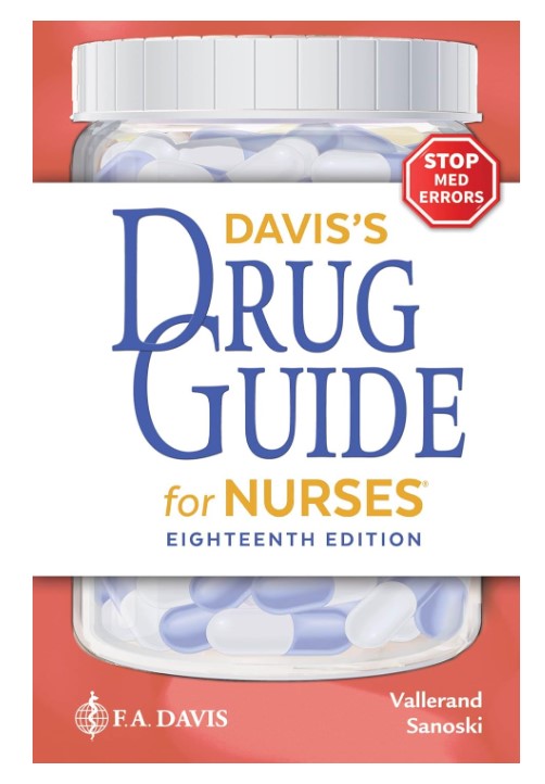 Davis's Drug Guide for Nurses, 18th ed | Inspire Uplift