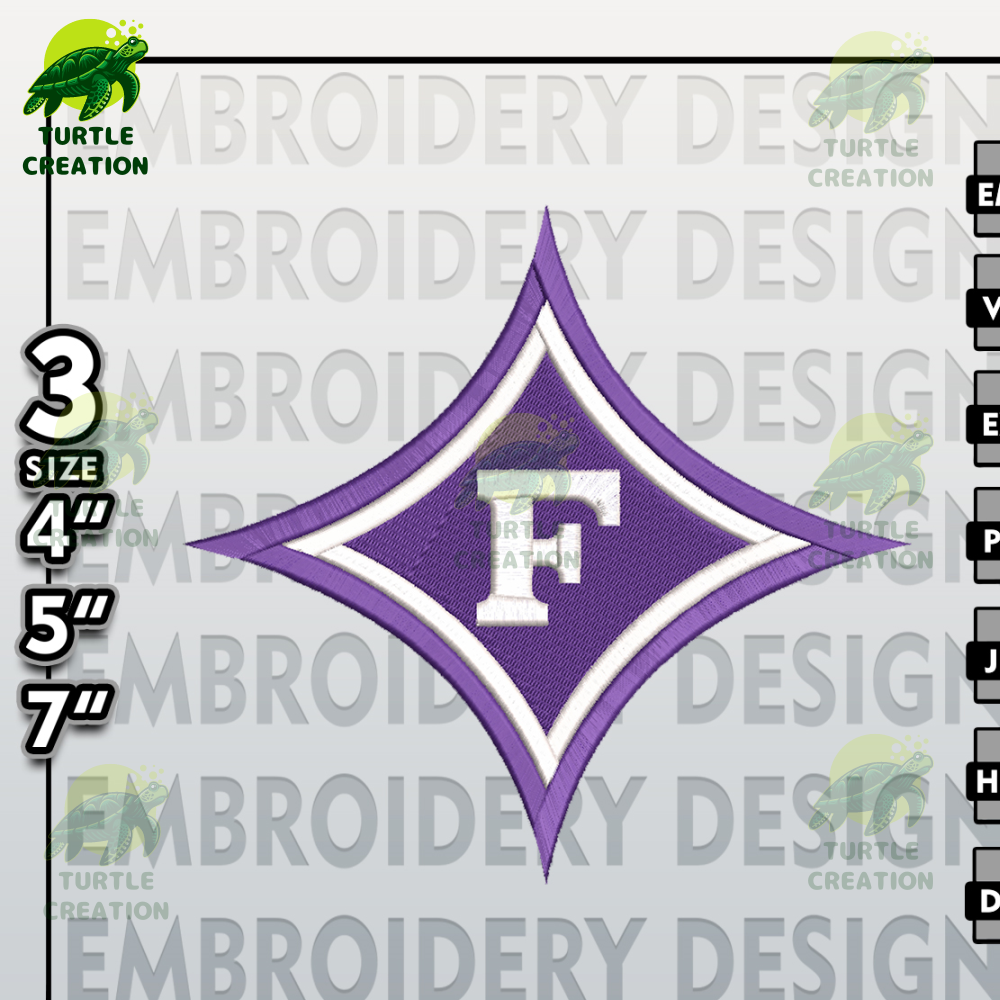 Furman Paladins Embroidery Designs, NCAA Logo Embroidery Fil - Inspire ...