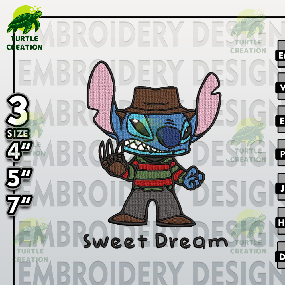 Halloween Machine Embroidery Pattern, Stitch In Jason Voorhe | Inspire ...