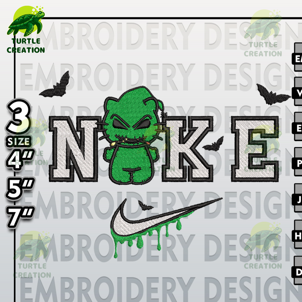 Horror Movie Machine Embroidery Pattern, Oogie Boogie Embroi | Inspire ...