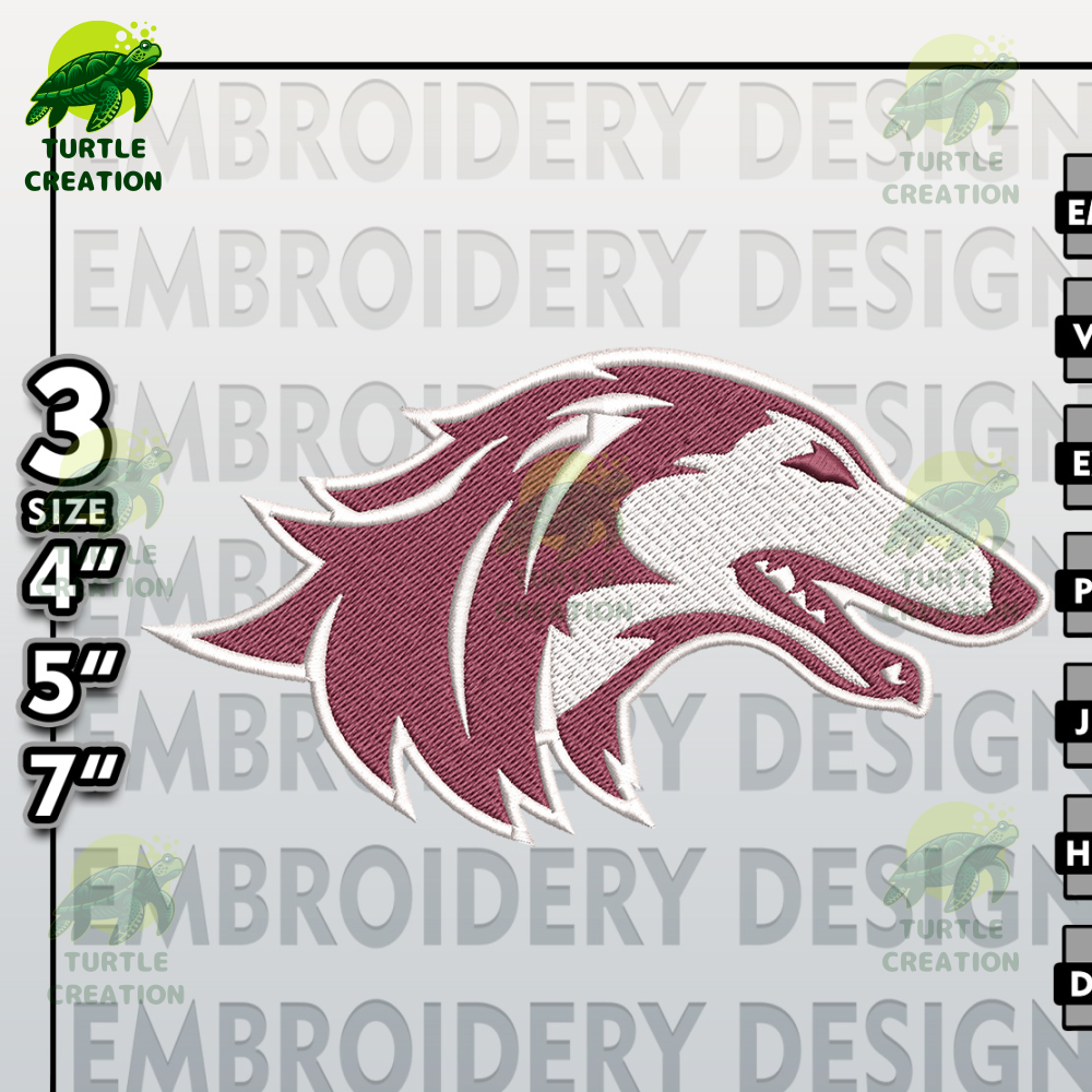 Southern Illinois Salukis Embroidery Designs, NCAA Logo Embr | Inspire ...