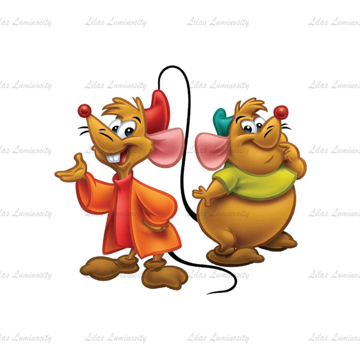 Jaq and Gus Gus Disney Mice Cinderella Character PNG | Inspire Uplift