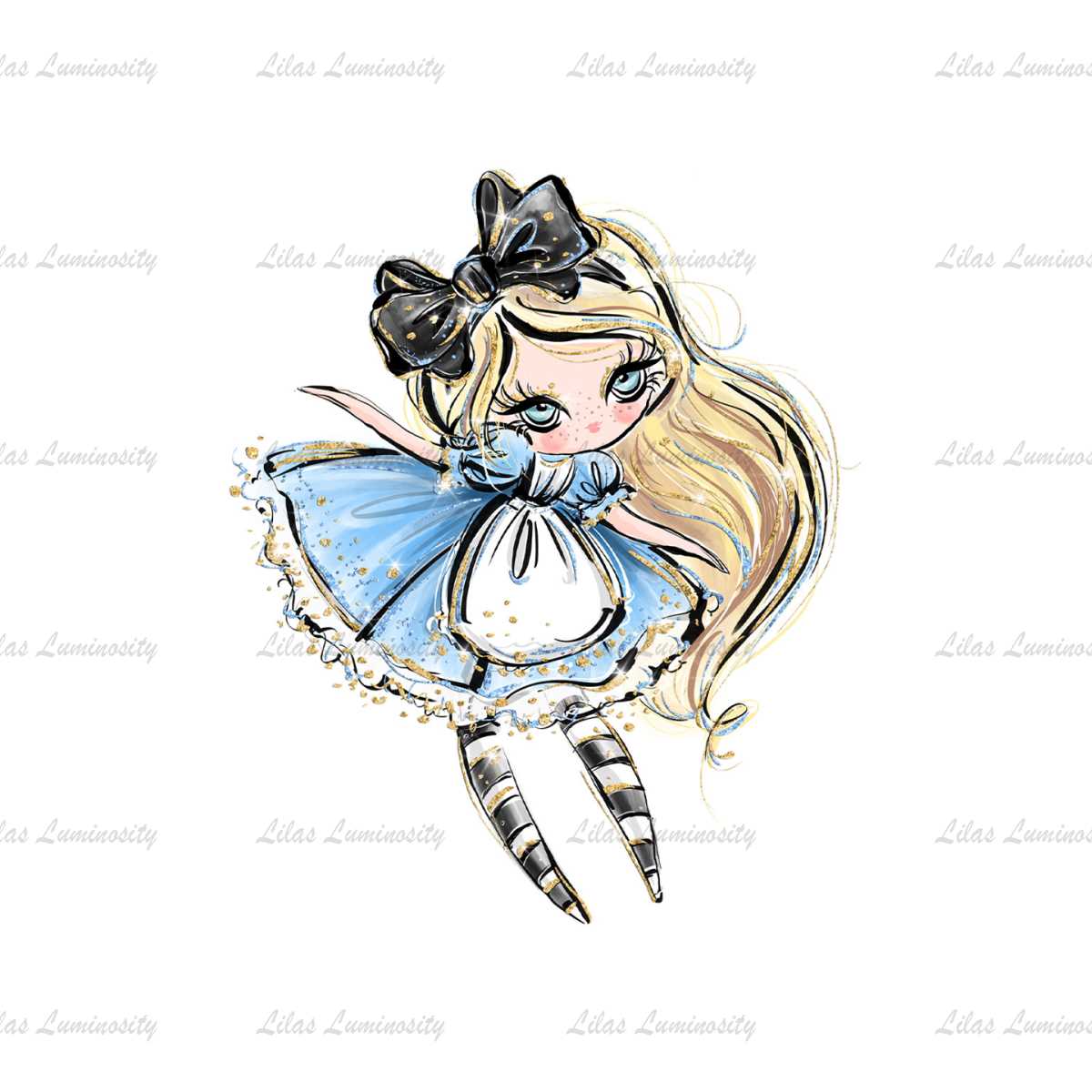 Alice Doll Alice In Wonderland Cartoon Character PNG | Inspire Uplift