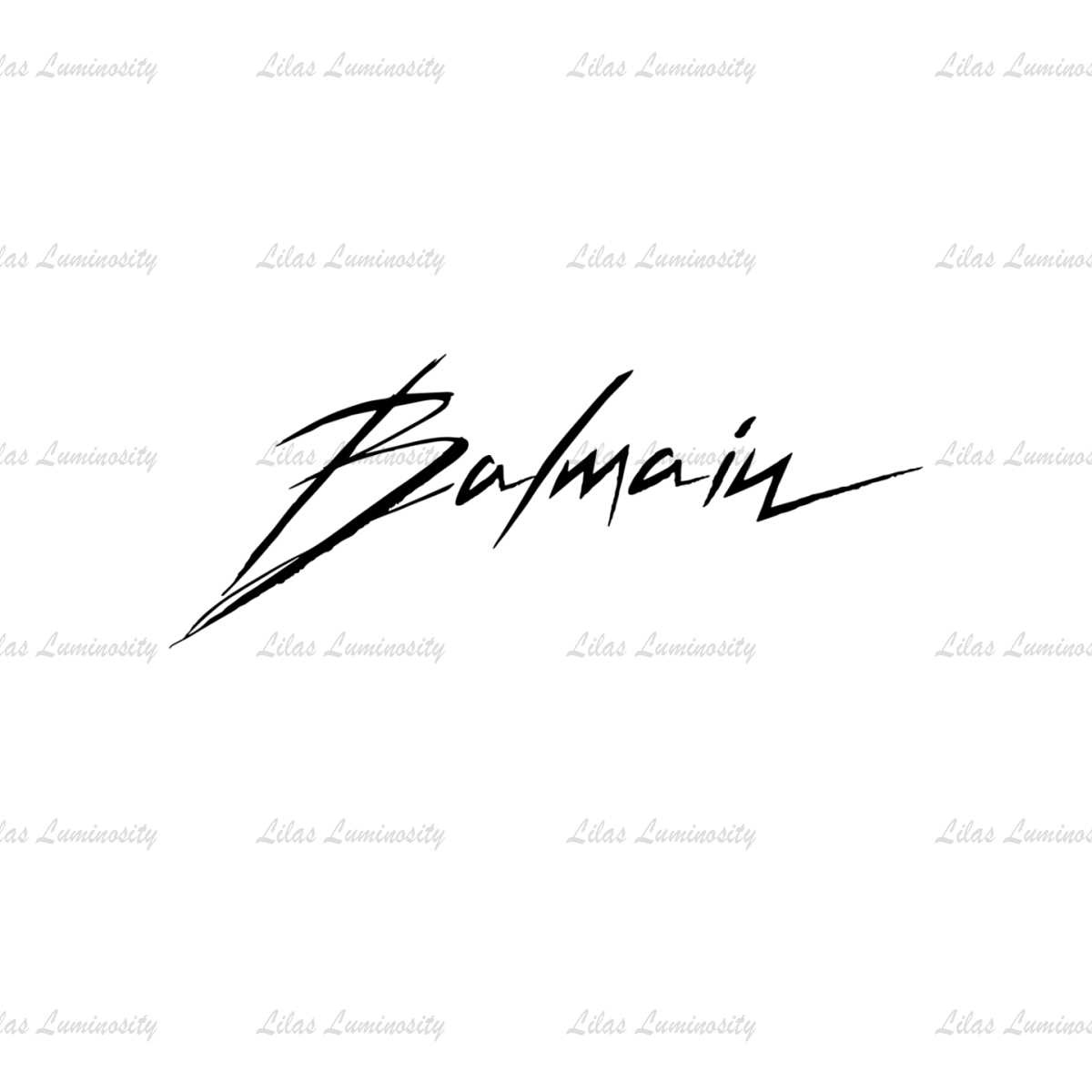 Balmain Paris Logo SVG, Black Balmain Logo SVG, Balmain SVG, | Inspire ...