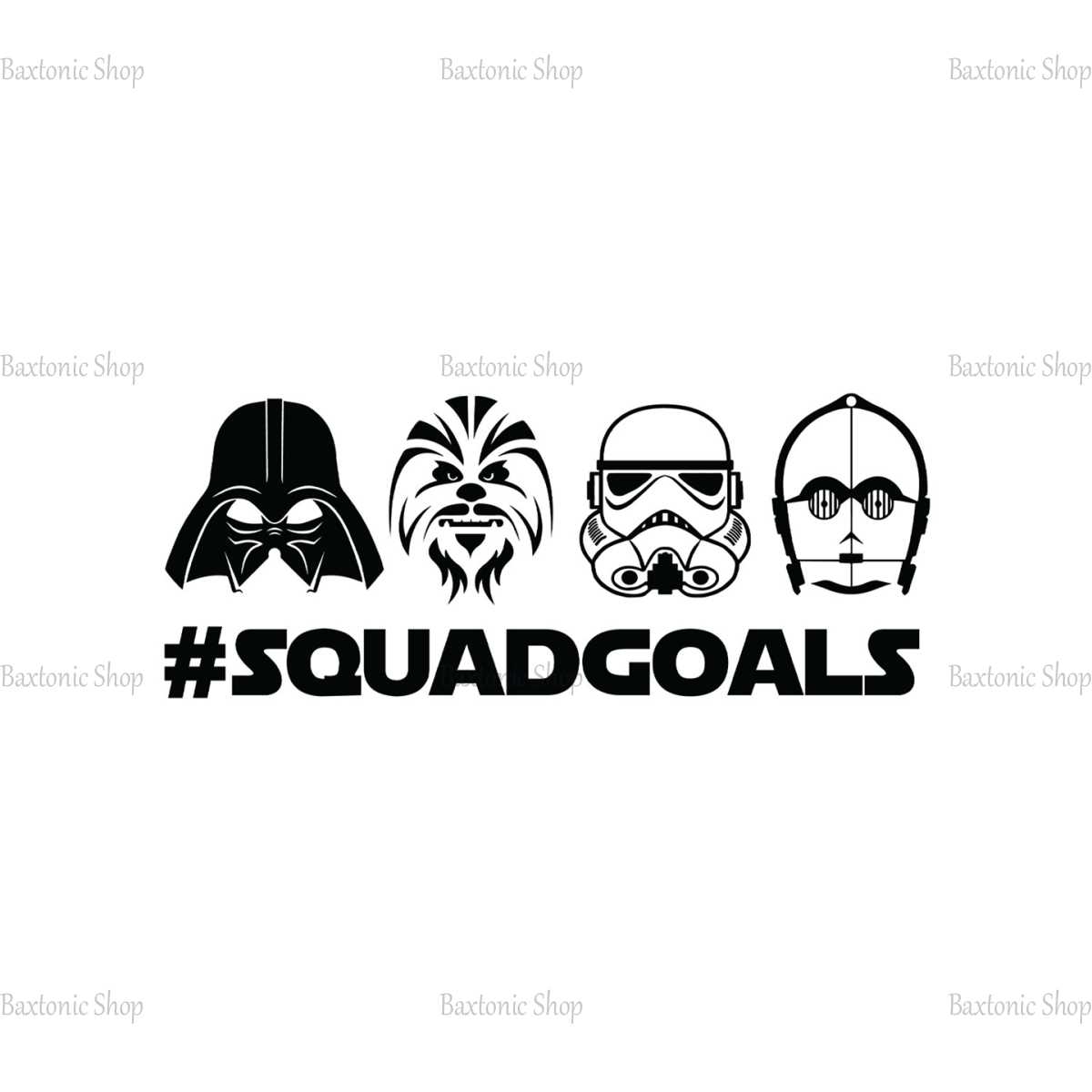 Star Wars Squad Goals SVG | Inspire Uplift