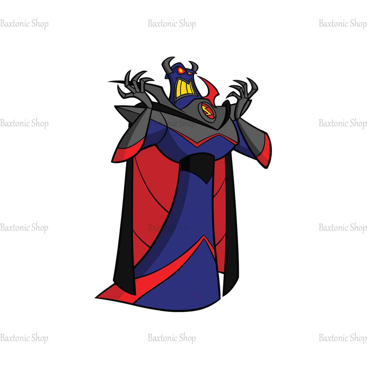 Angry Evil Emperor Zurg Cartoon Toy Story SVG - Inspire Uplift