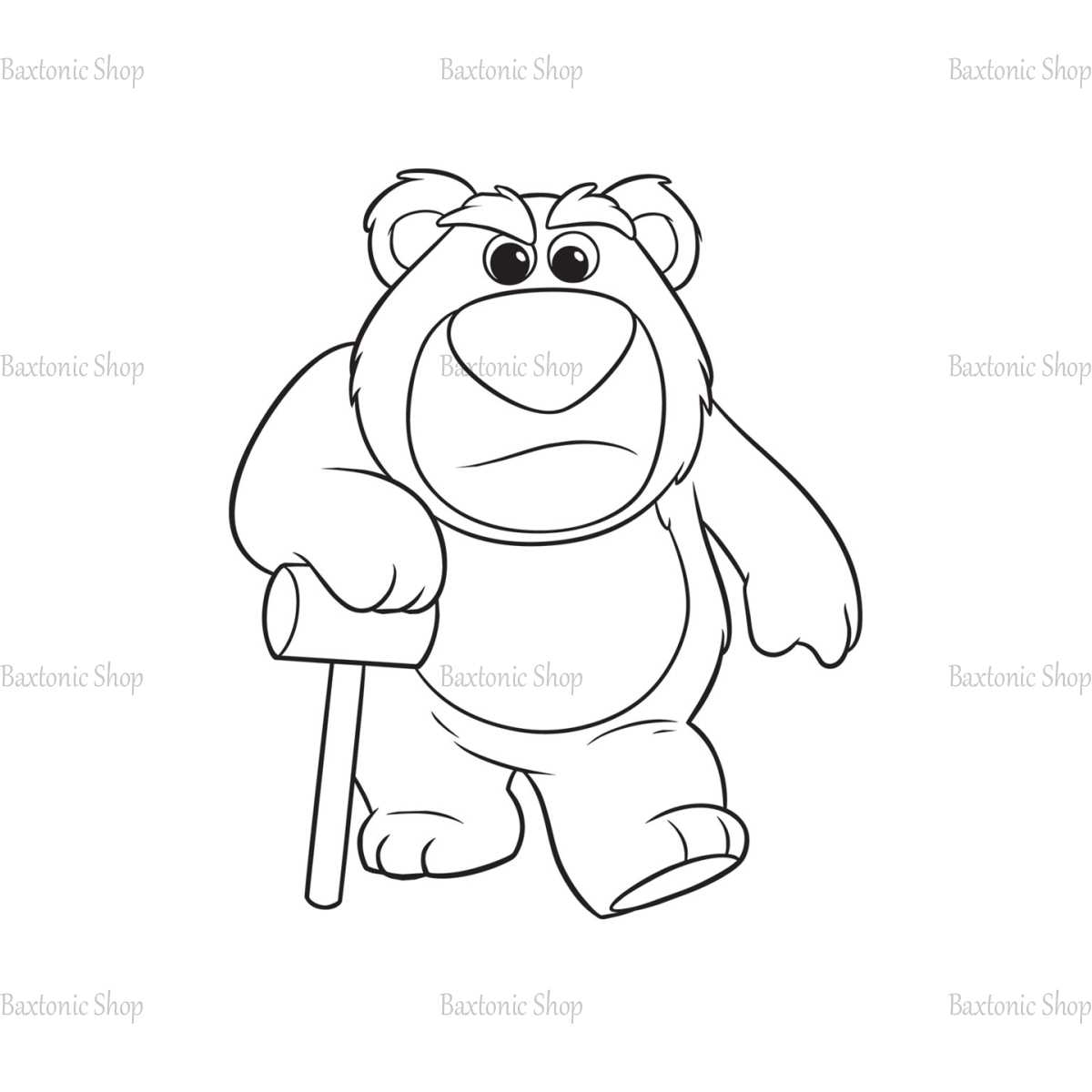 Disney Cartoon Toy Story Character Lotso Hugging Bear Toy Si - Inspire ...