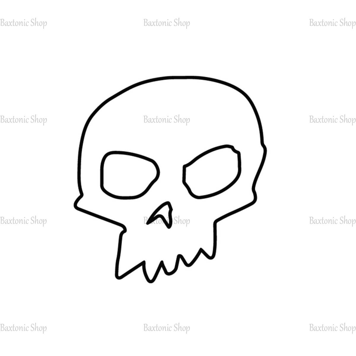 Sid Skull Coloring Disney Pixar Toy Story SVG Digital File - Inspire Uplift