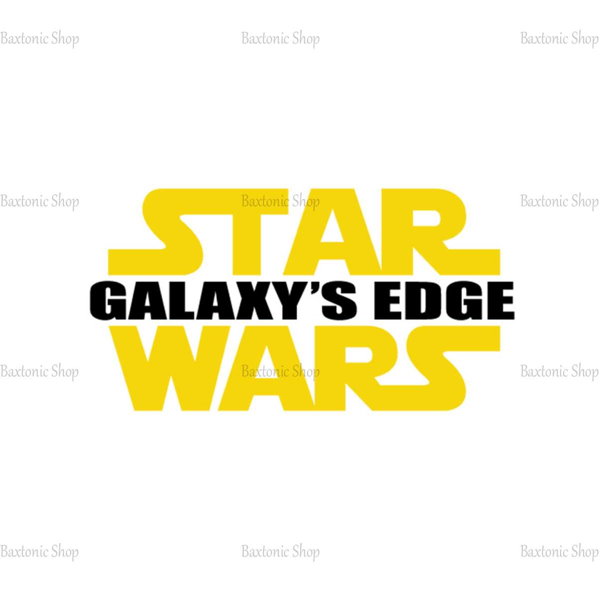 Star Wars Galaxy's Edge Logo SVG Cutting Files - Inspire Uplift