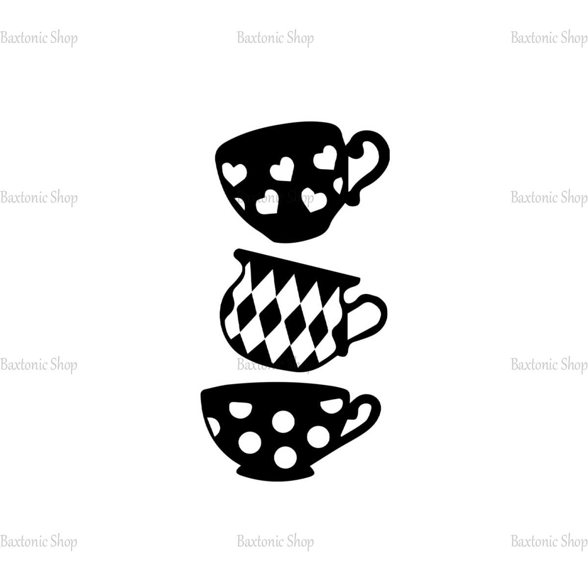 Alice Tea Cup Set Cartoon Alice's Adventure In Wonderland SV | Inspire ...