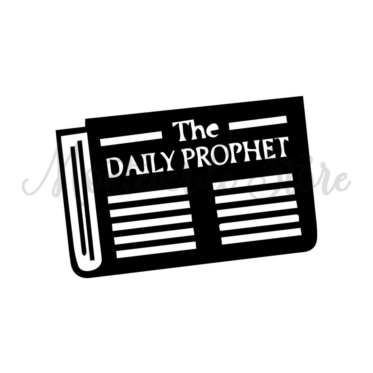The Daily Prophet SVG, Wizarding News Paper SVG, Harry Potte | Inspire ...