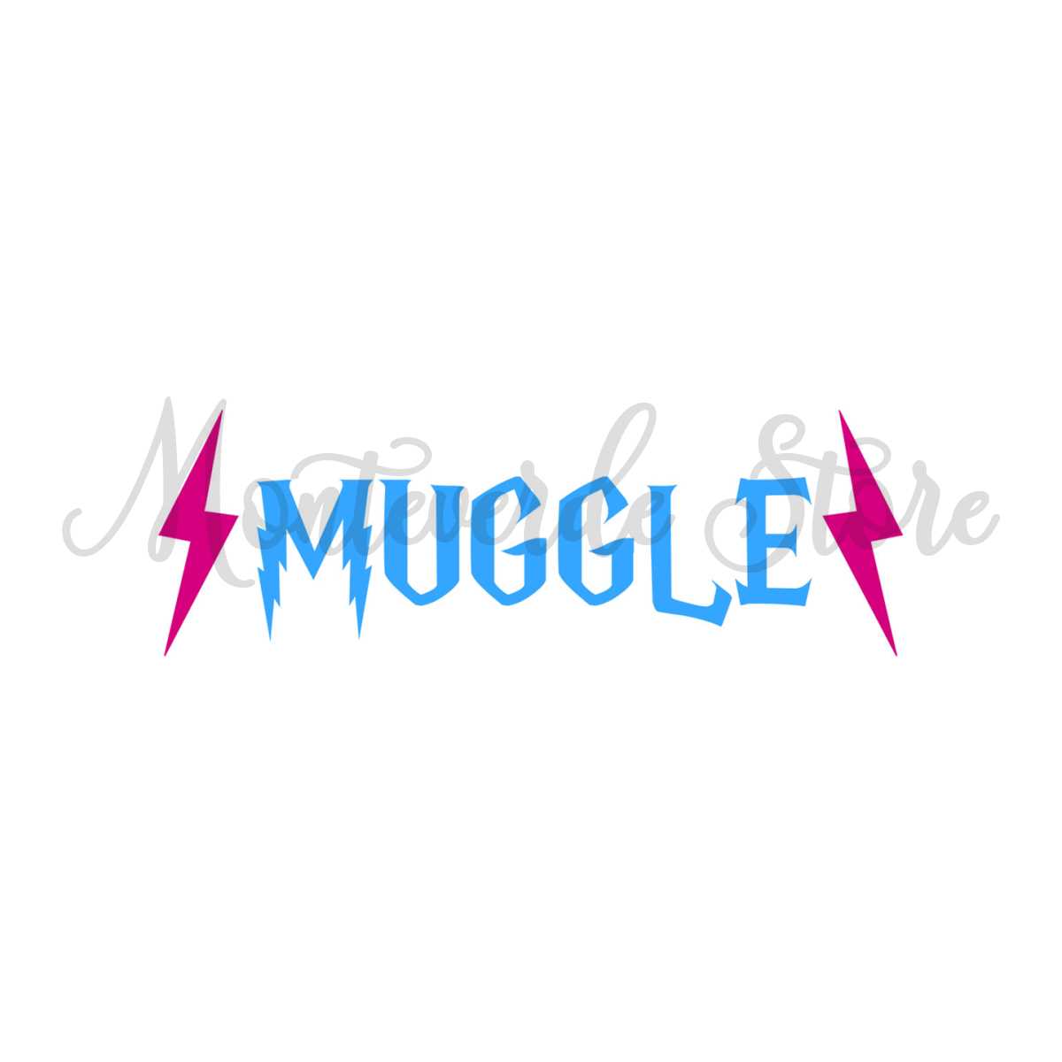 Blue Purple Muggle SVG Harry Potter Movie Digital File - Inspire Uplift