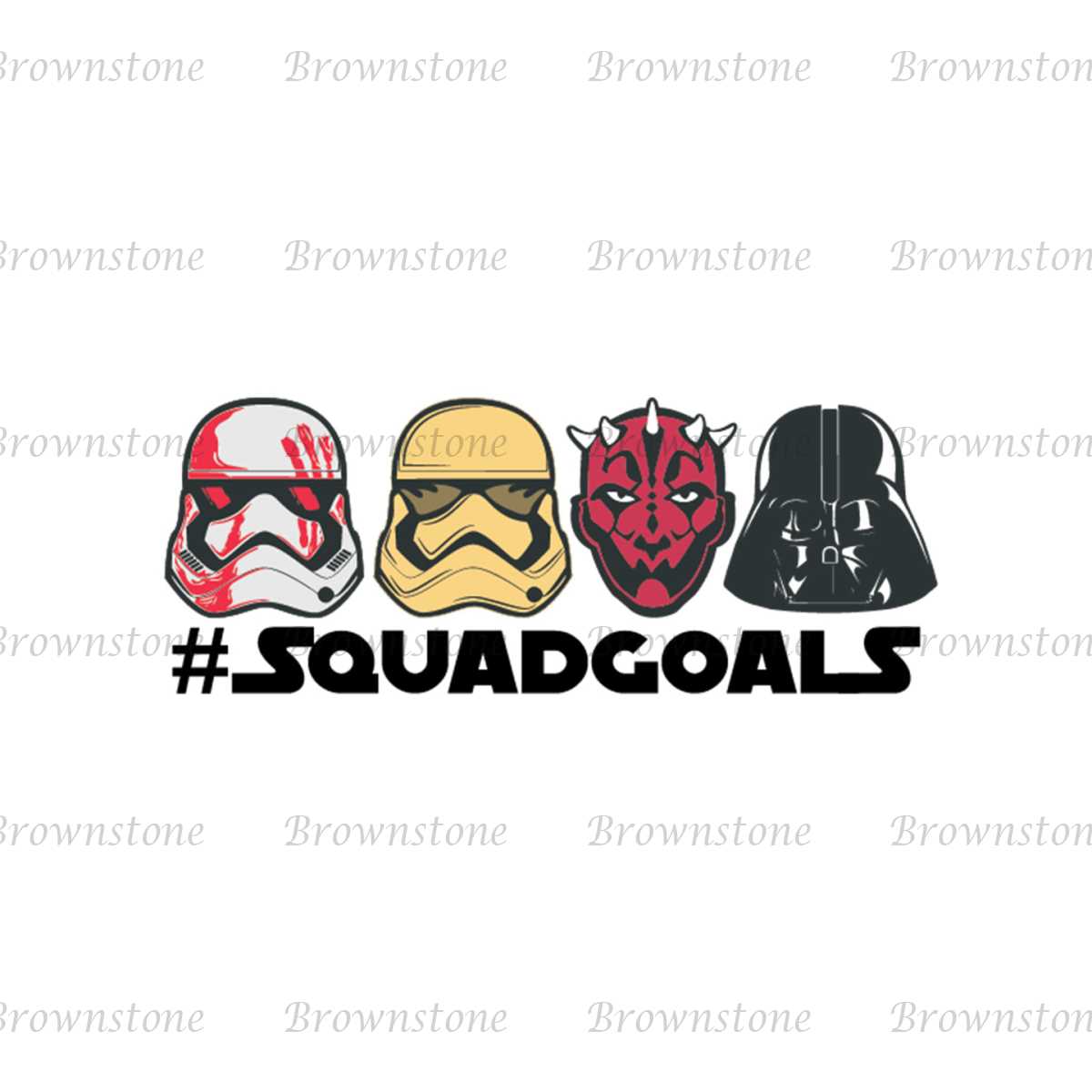 Star Wars Squad Goals Stormtrooper Darth Vader & Darth Maul - Inspire ...