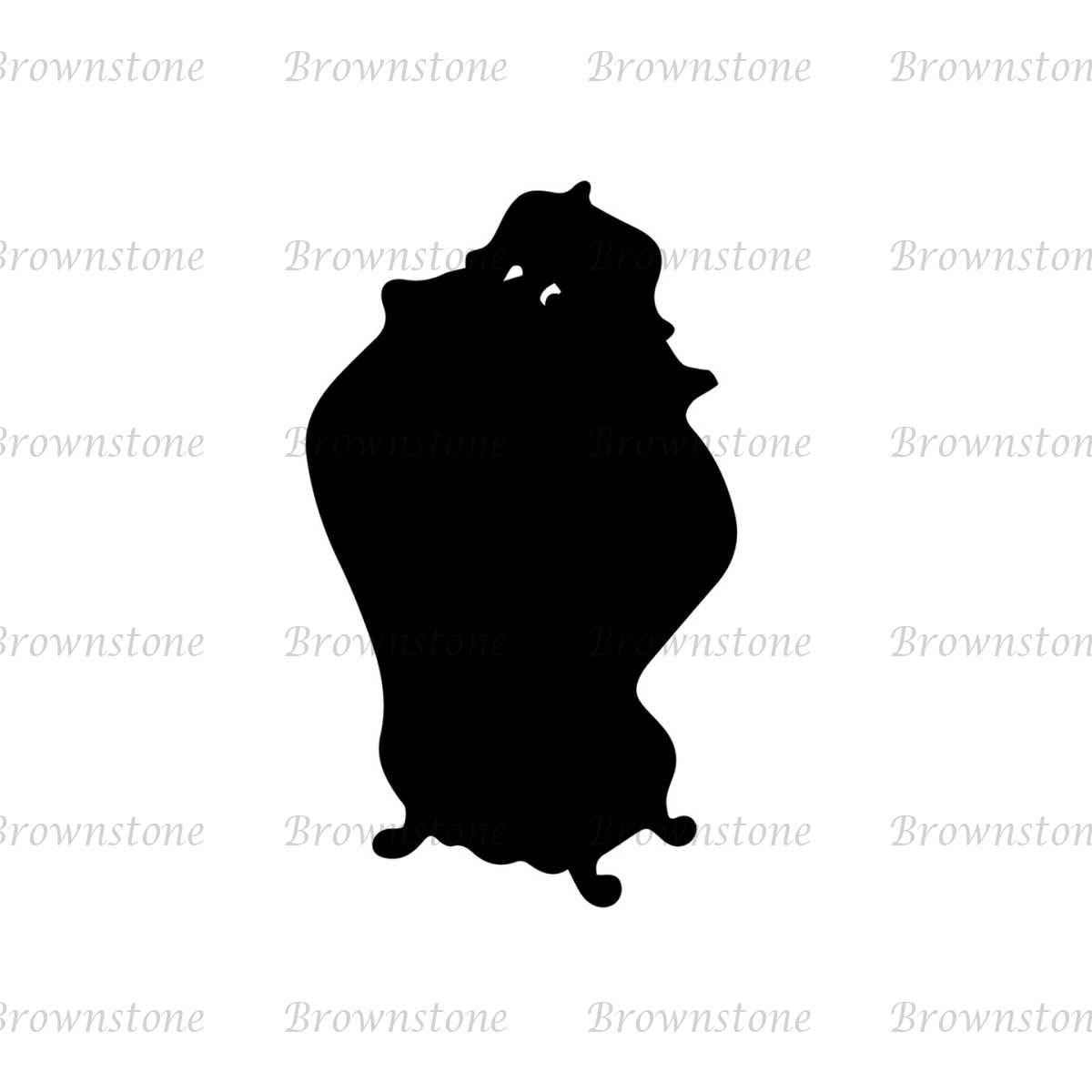 Disney Beauty and The Beast Cogsworth Enchanted Clock SVG - Inspire Uplift