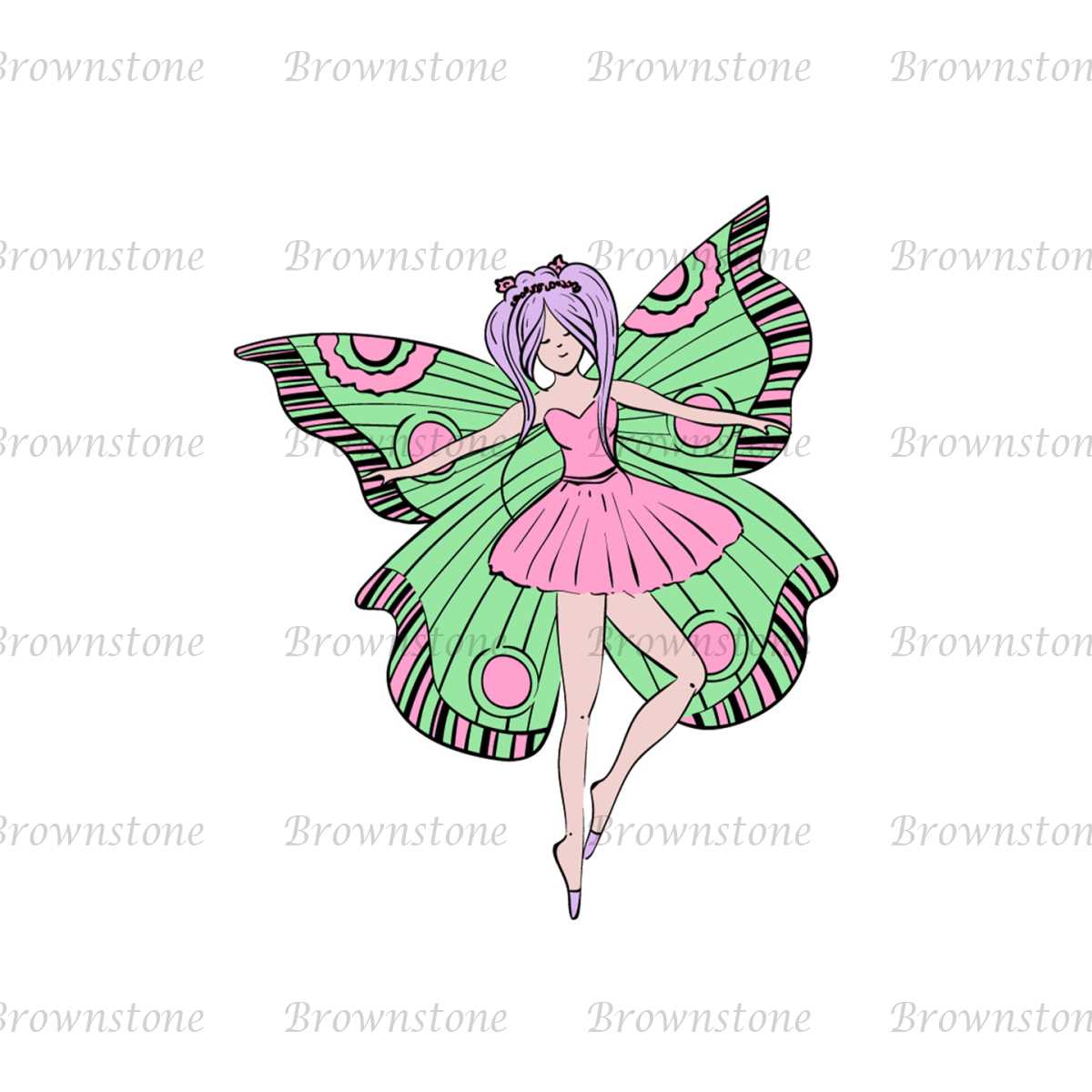 Disney Butterfly Princess Tinkerbella Vector SVG | Inspire Uplift