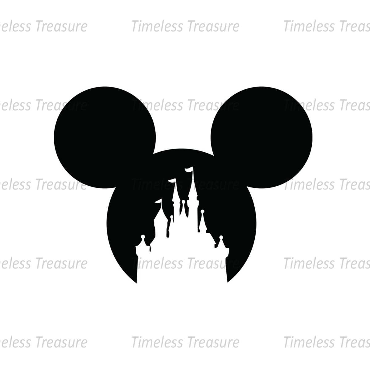 Mickey Mouse Magic Kingdom SVG | Inspire Uplift