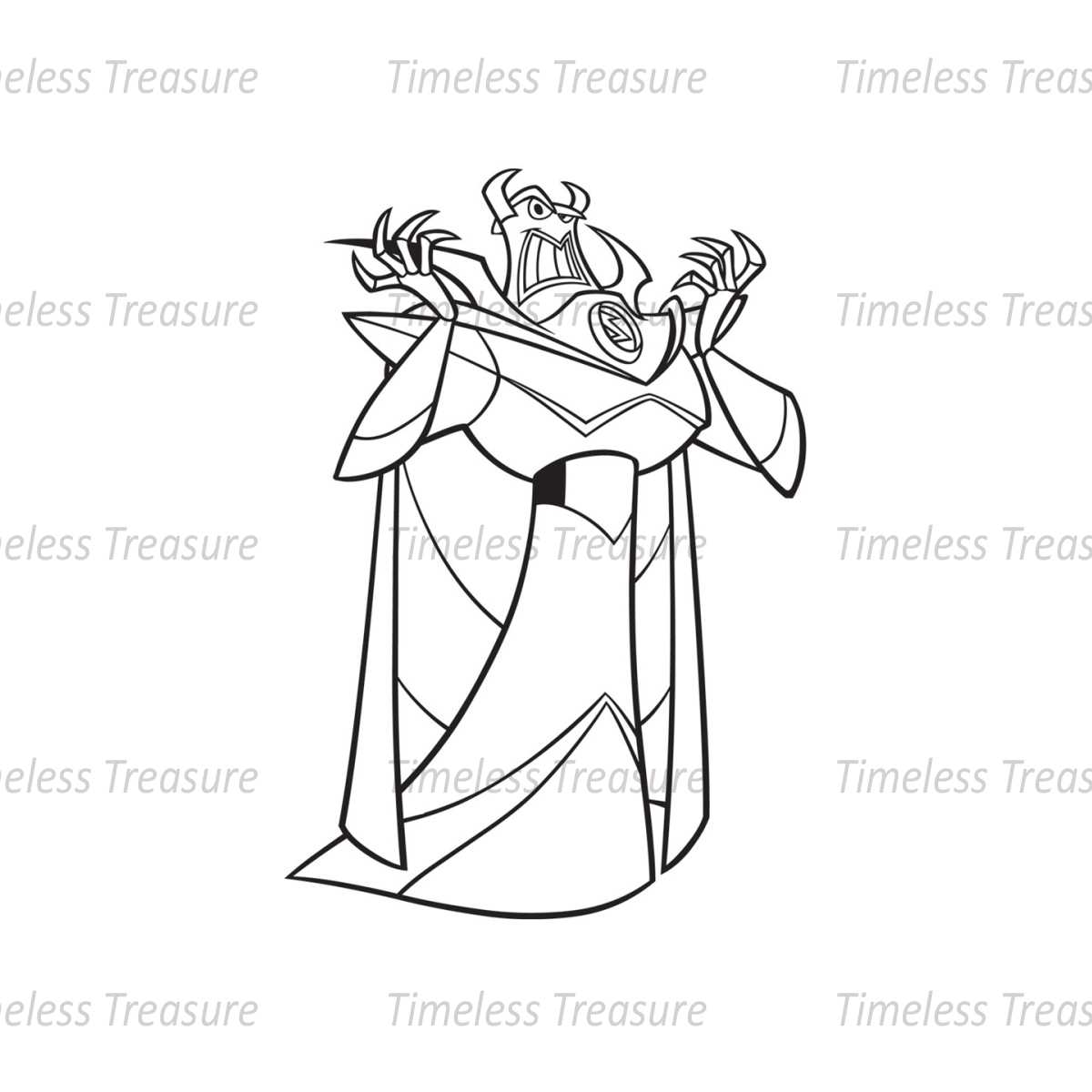 Disney Cartoon Toy Story Character Angry Evil Emperor Zurg T | Inspire ...