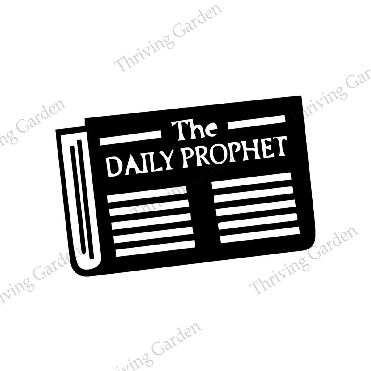 The Daily Prophet SVG, Wizarding News Paper SVG, Harry Potte - Inspire ...