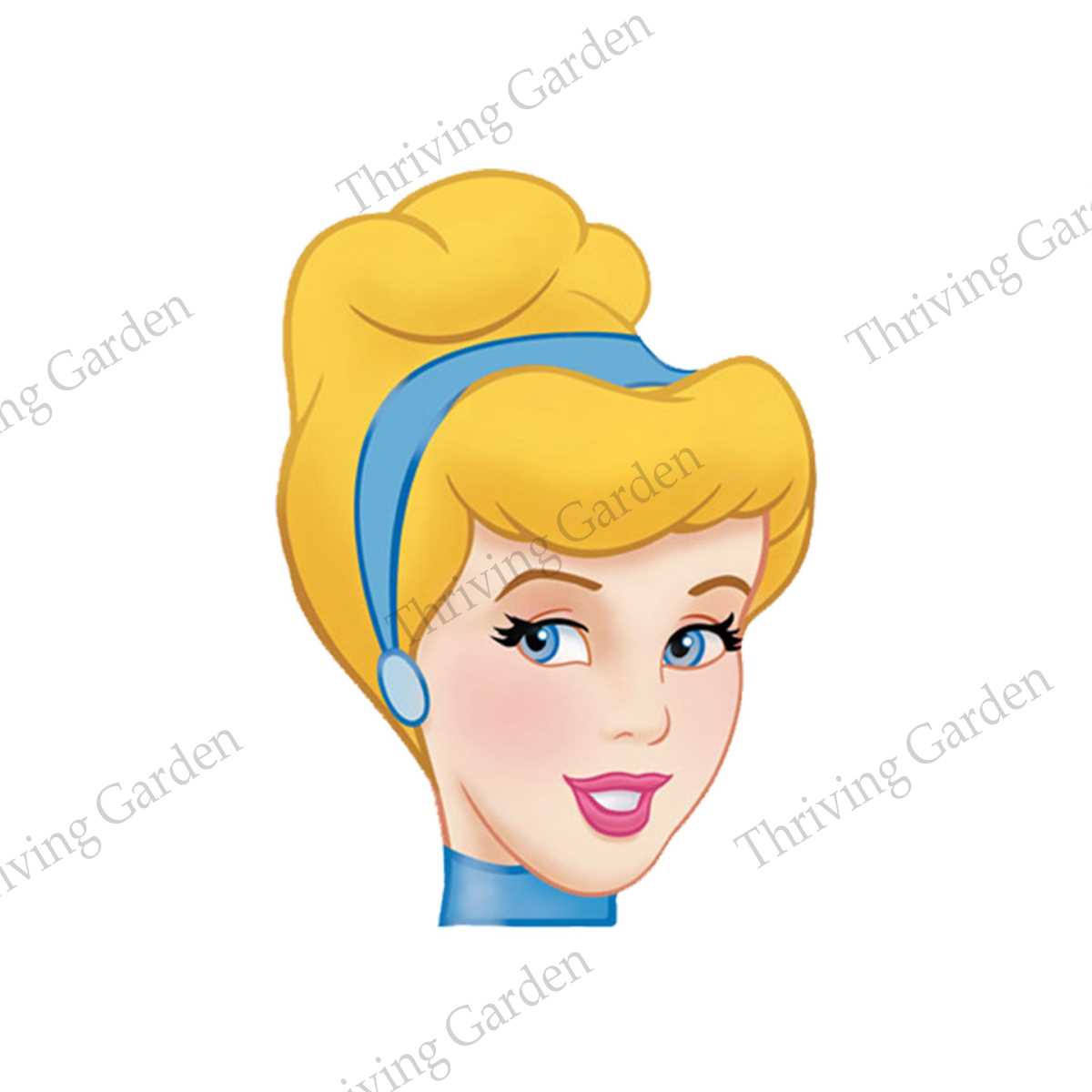 Disney Cartoon Princess Cinderella Head PNG Clipart | Inspire Uplift