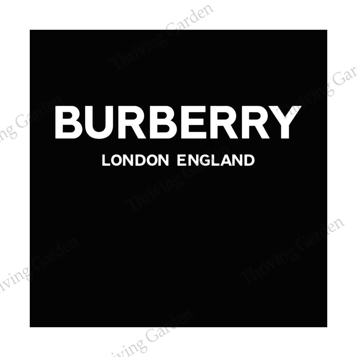 Burberry White Logo SVG, Burberry London England SVG, Burber | Inspire ...