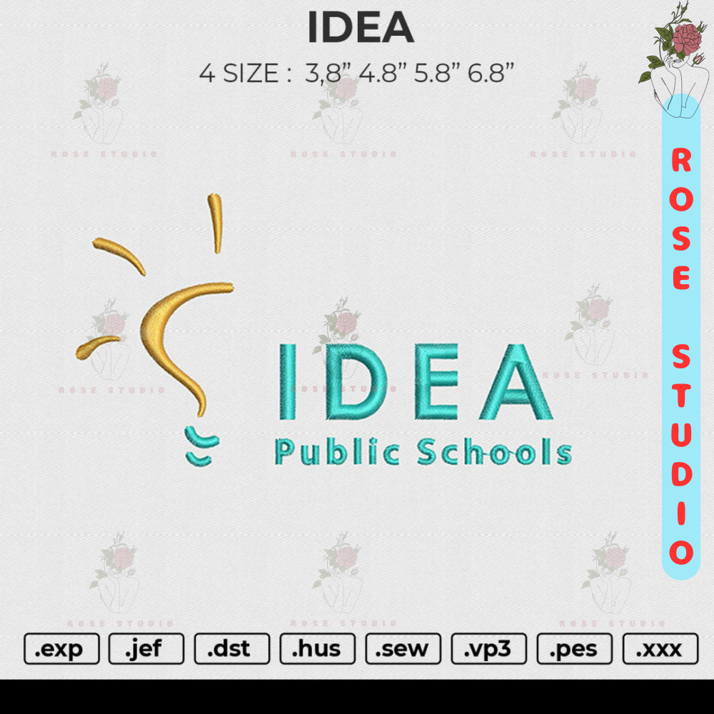 IDEA Embroidery, Embroidery File, Embroidery Design | Inspire Uplift