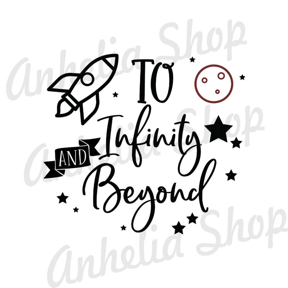 To Infinity And Beyond SVG, Toy Story SVG | Inspire Uplift