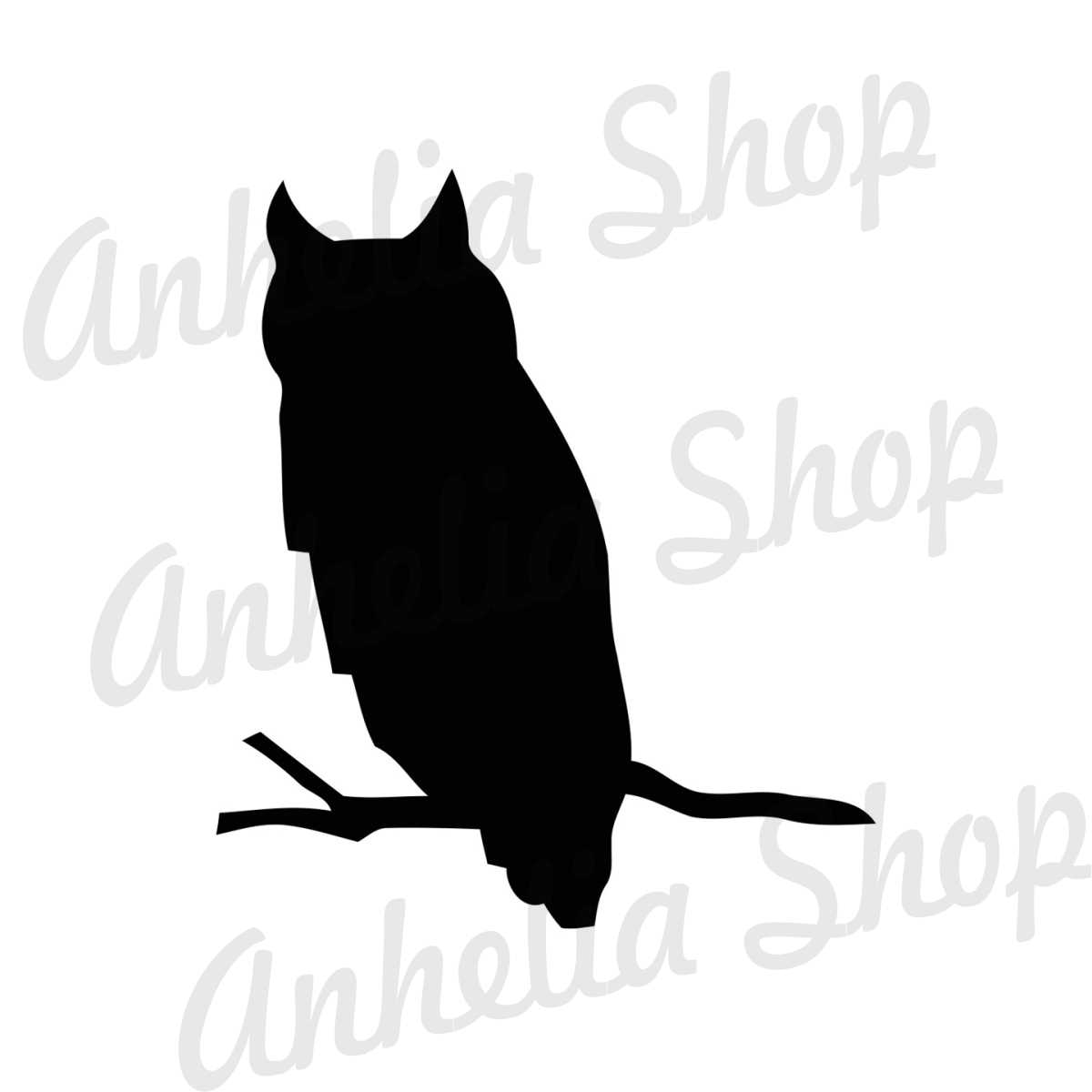 Harry Potter Hedwig Owl SVG Vector Silhouette - Inspire Uplift