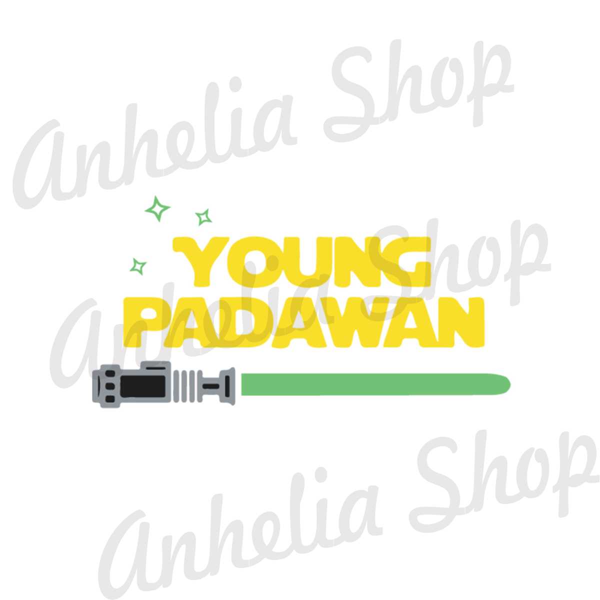 Young Padawan Star Wars Movie Design SVG | Inspire Uplift