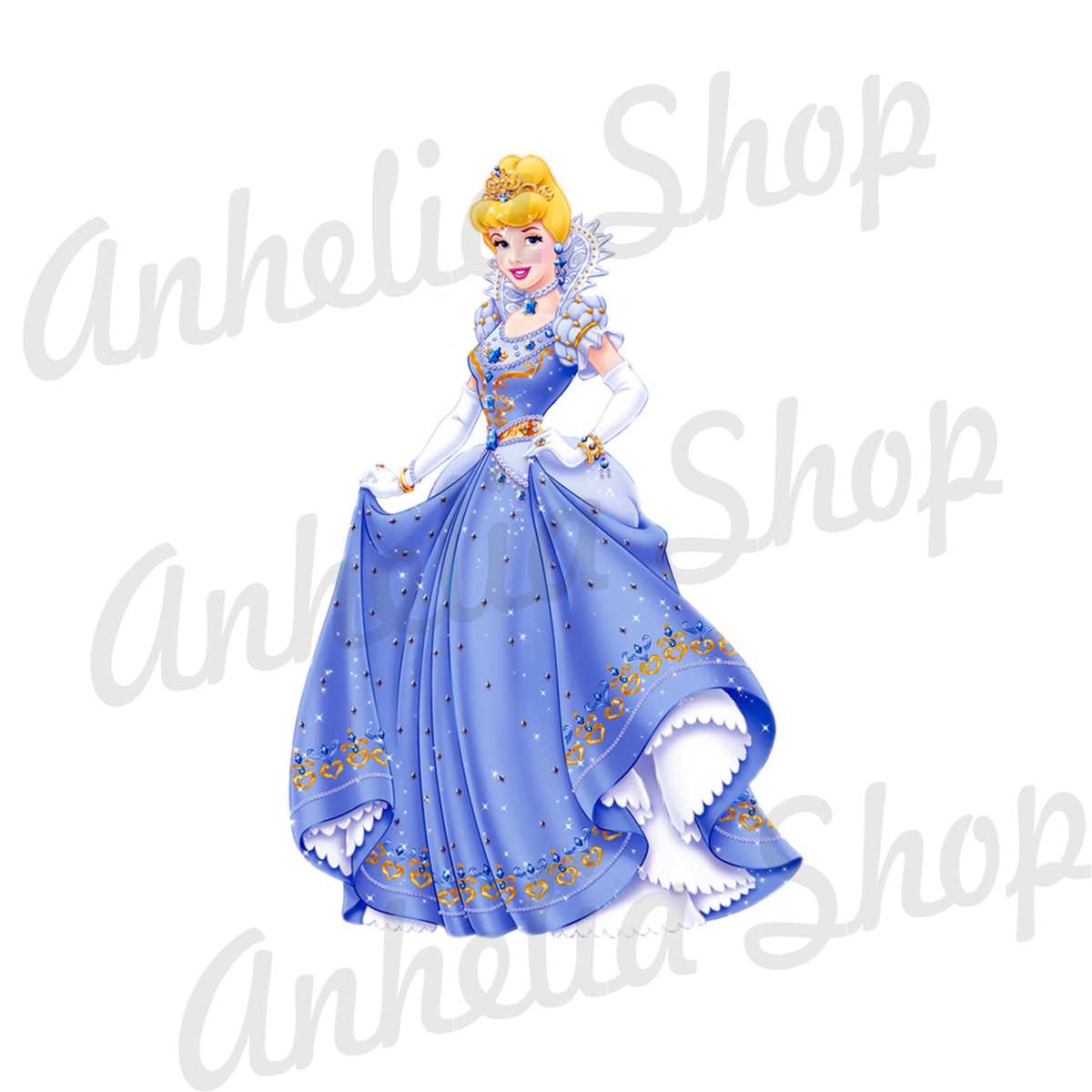 Disney Royalty Cinderella Diamond Princess PNG | Inspire Uplift